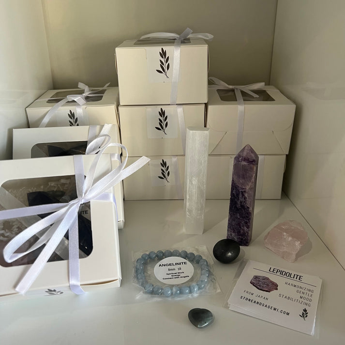 VALENTINES DAY CRYSTAL BOX SET